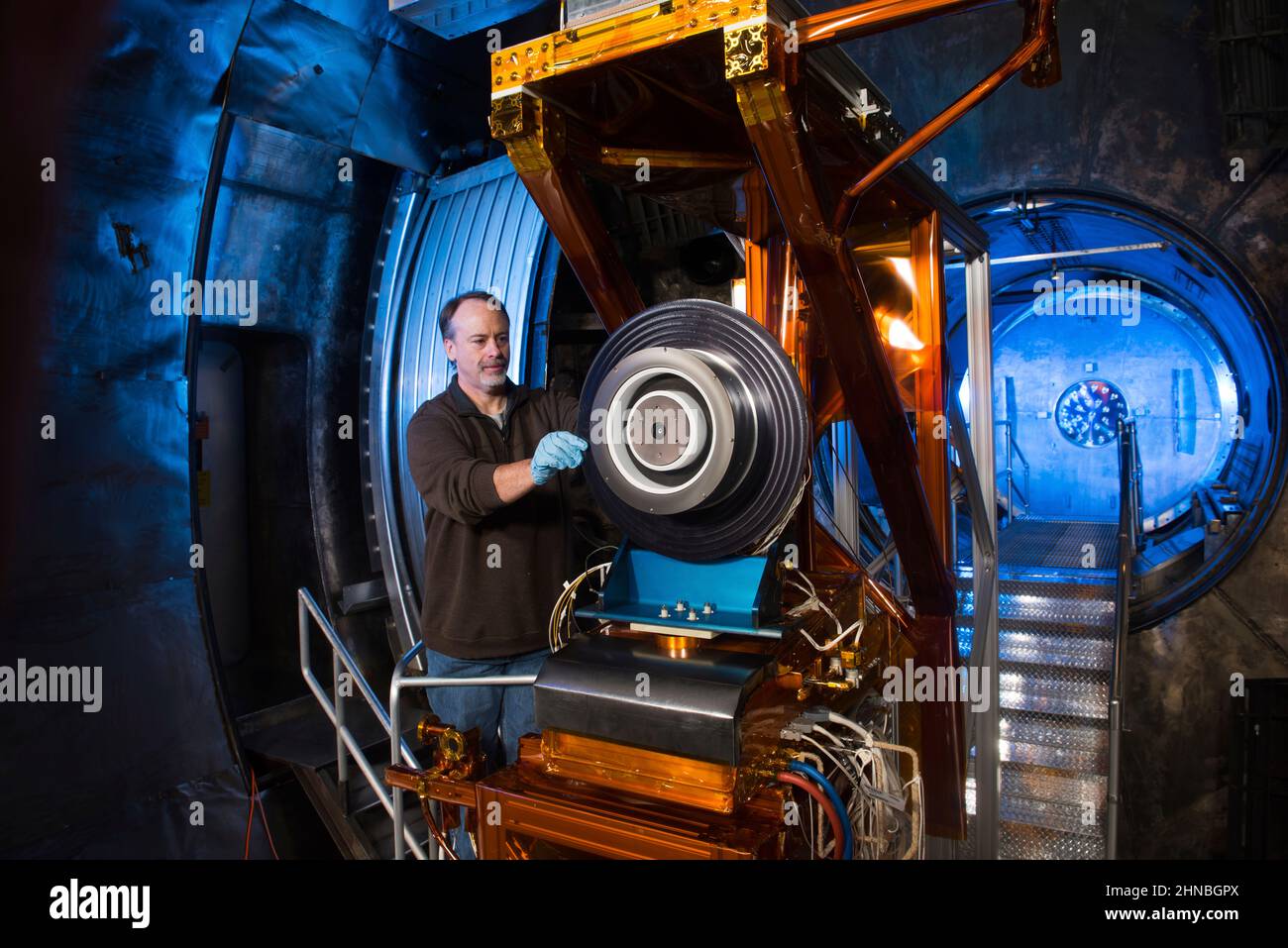 Hall thruster testing Stock Photo - Alamy