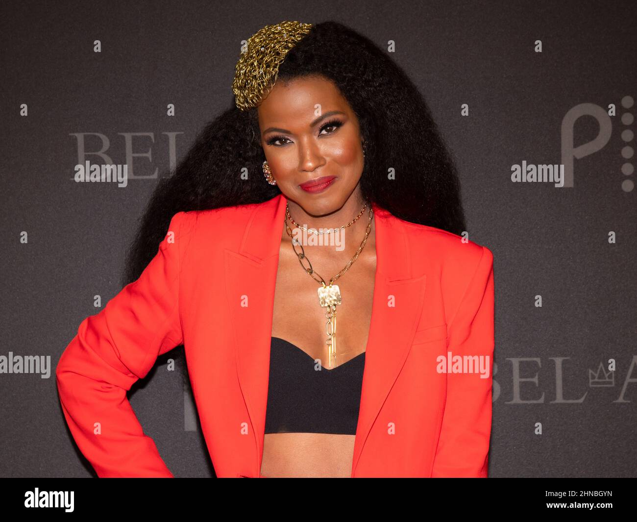 Santa Monica, California, USA. 09th Feb, 2022. Cassandra Freeman ...