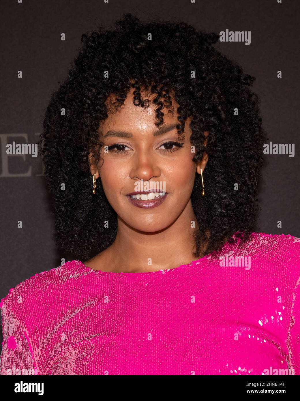 Santa Monica, California, USA. 09th Feb, 2022. Simone Joy Jones ...