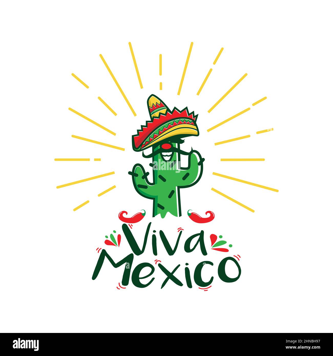 Viva mexico poster celebration vector hi-res stock photography and ...