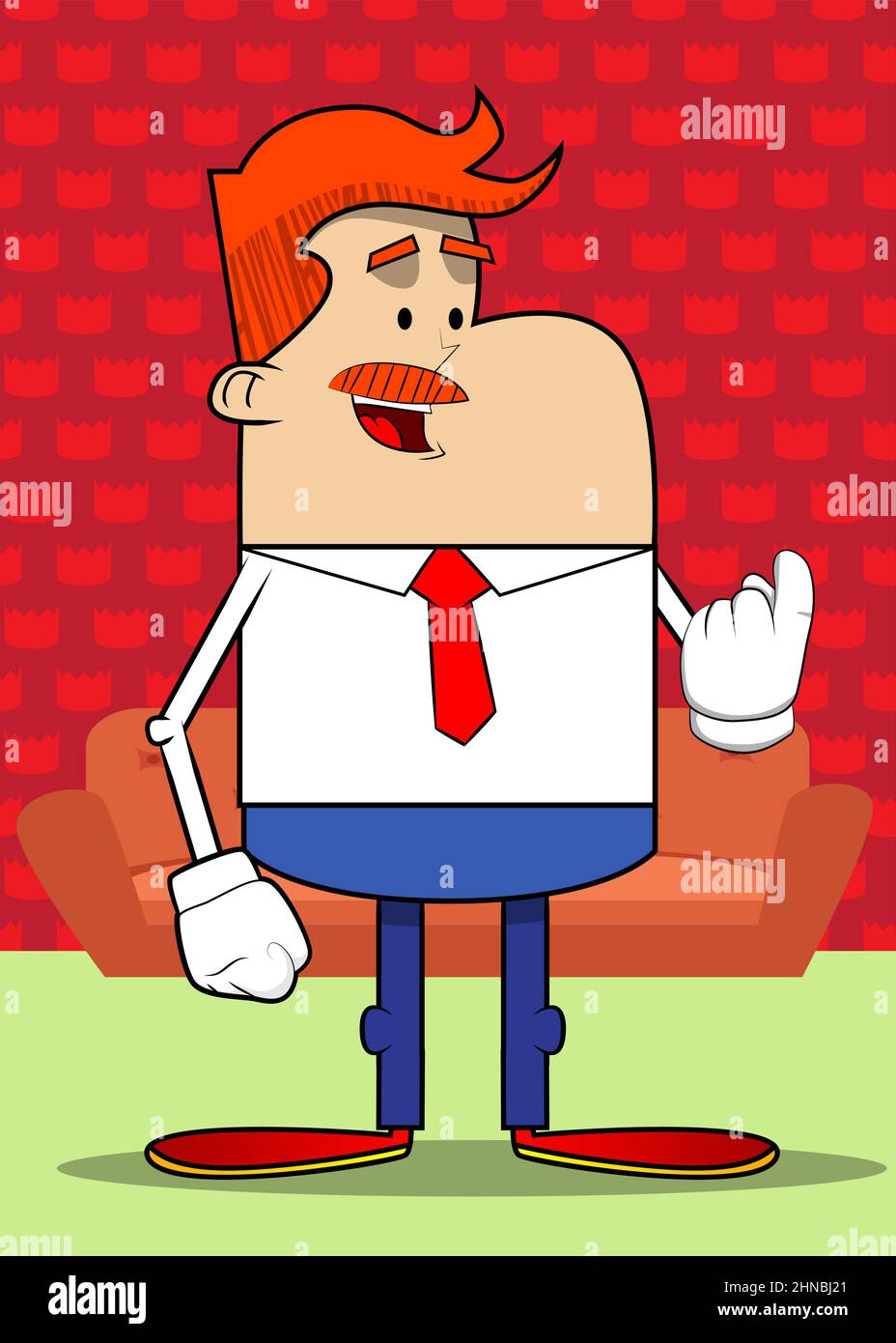 Office beckoning Stock Vector Images - Alamy