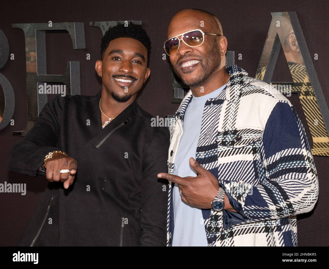 09 February 2022 - Santa Monica, California - Jordan L. Jones and DJ ...
