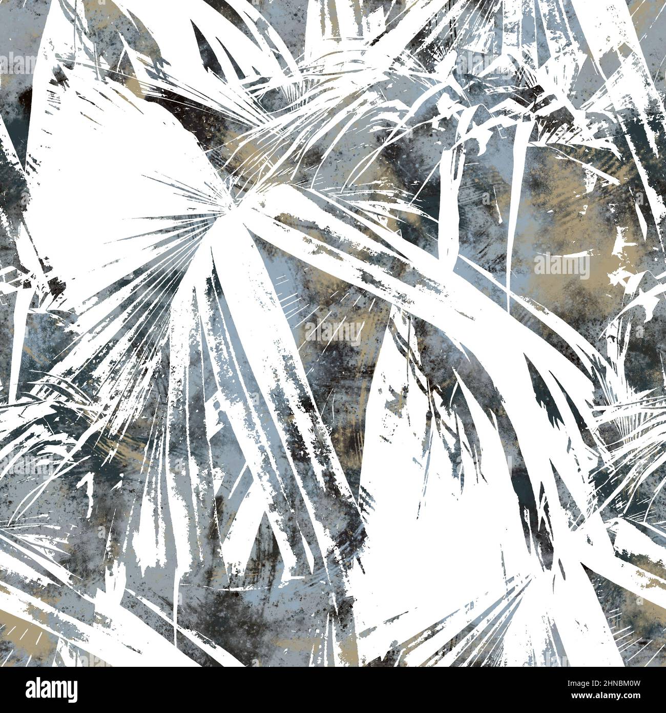 Seamless neutral and white grungy classic abstract surface pattern ...