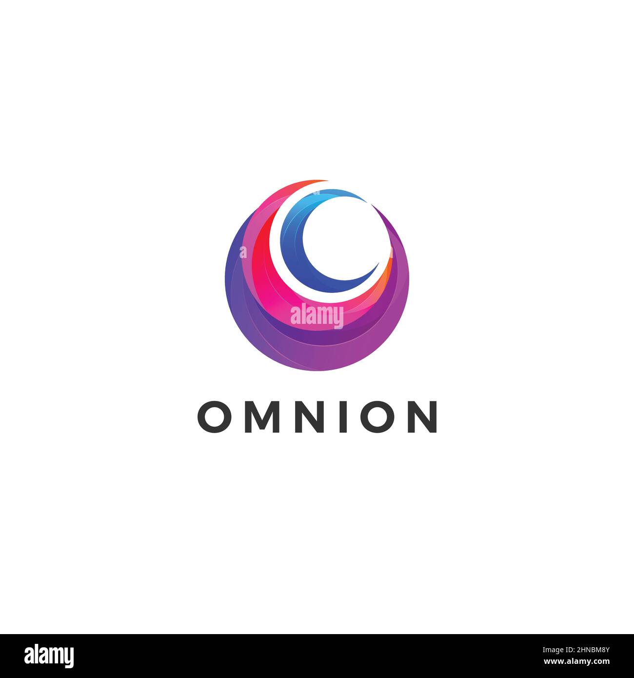 Circle Company Business Logo Design Template Stock Vector Image & Art ...