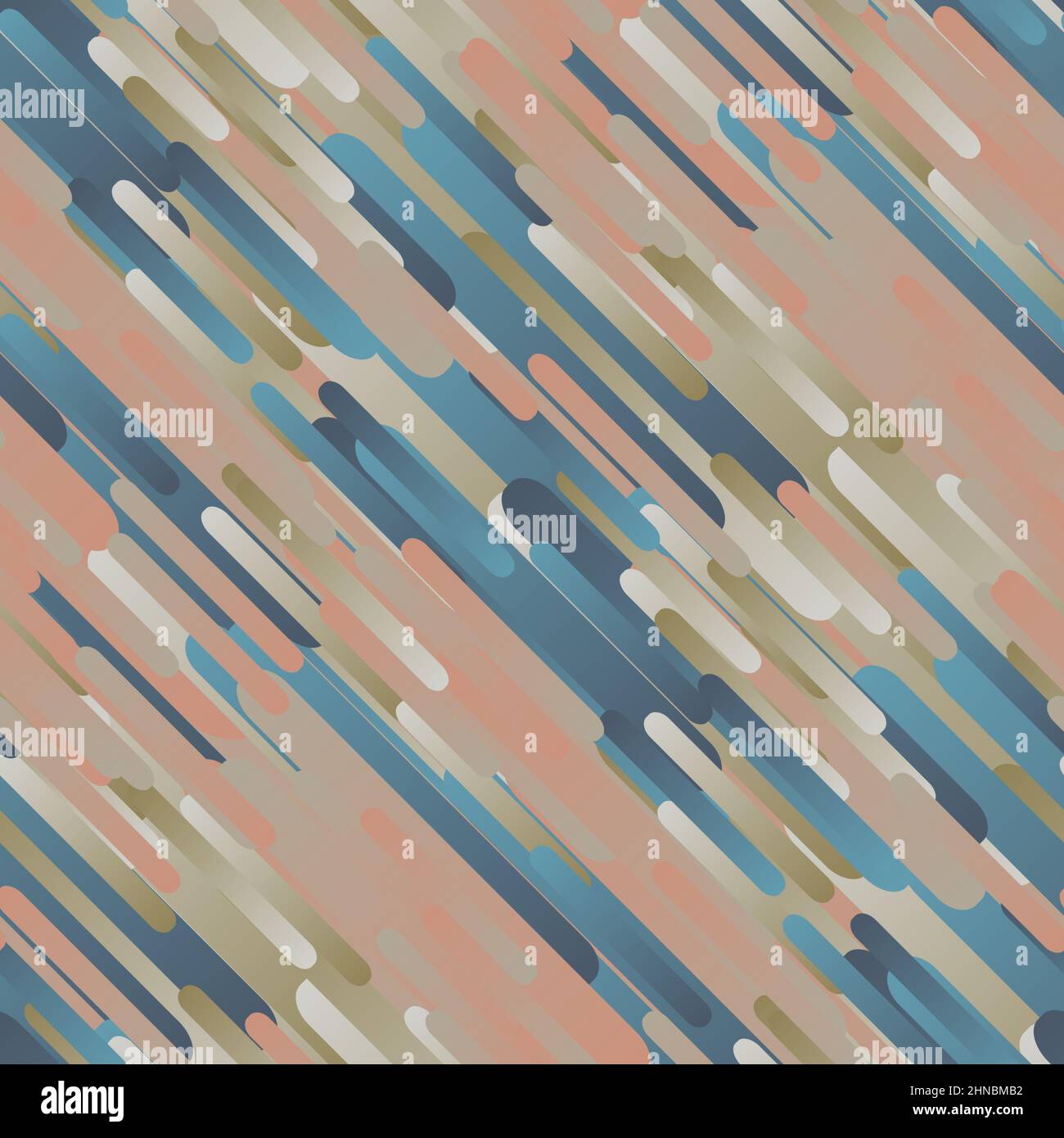 Seamless funky pill shaped gradient lines surface pattern design for ...