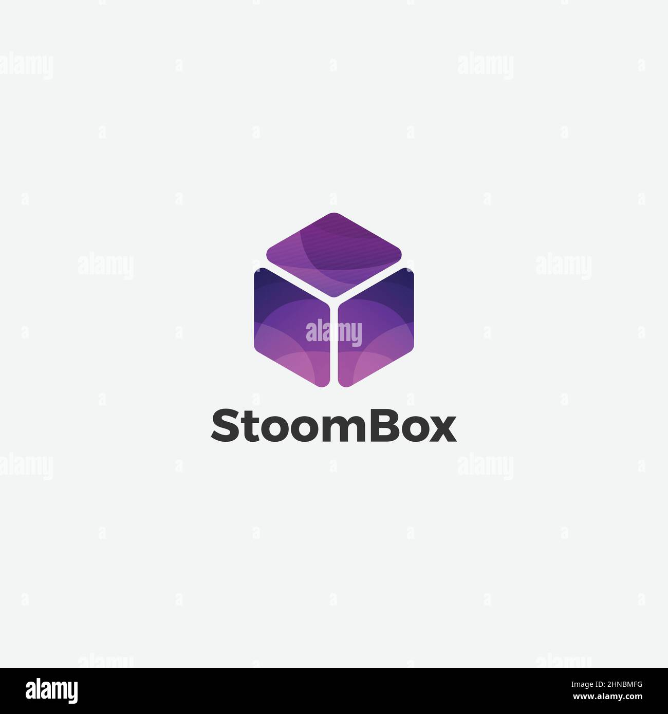 Abstract Simple Cube Box Logo Design Template Stock Vector Image & Art ...