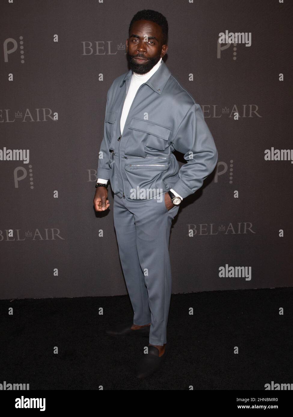09 February 2022 - Santa Monica, California - Jimmy Akingbola. Peacock ...