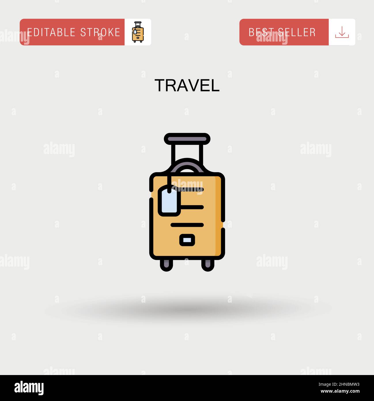 Travel Simple vector icon Stock Vector Image & Art - Alamy
