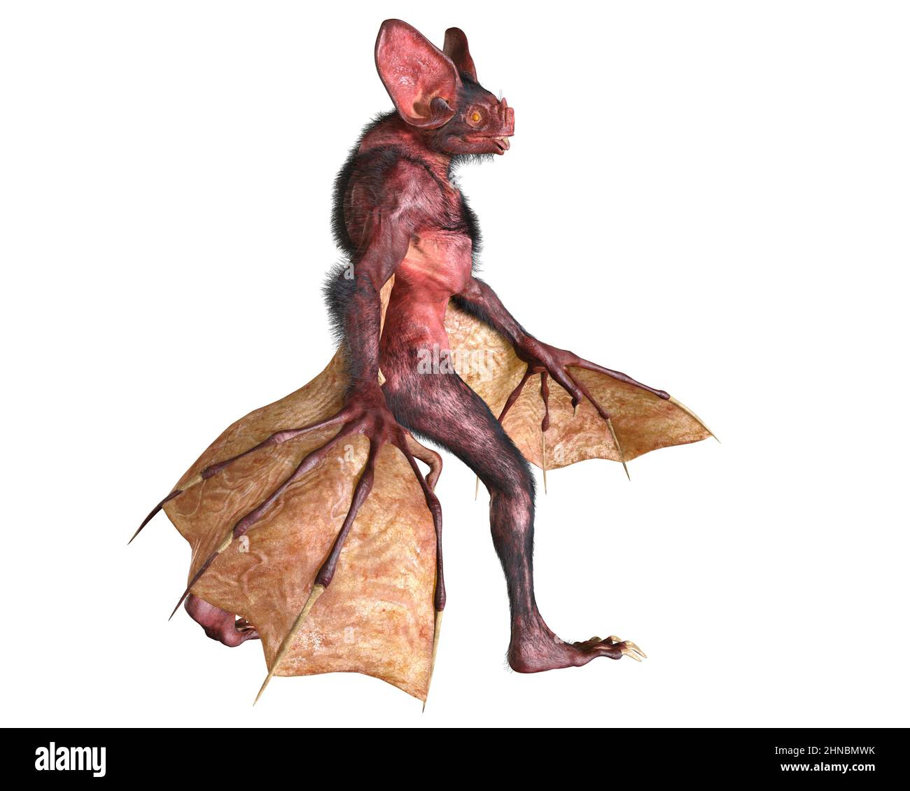 3D illustration vampire isolated in white background Stock Photo - Alamy