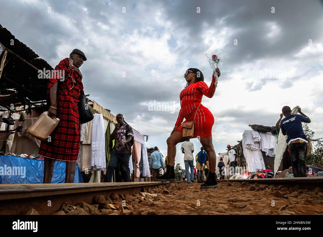 Shariffa Wambui an upcoming socialite well known as Manzi wa Kibera ...