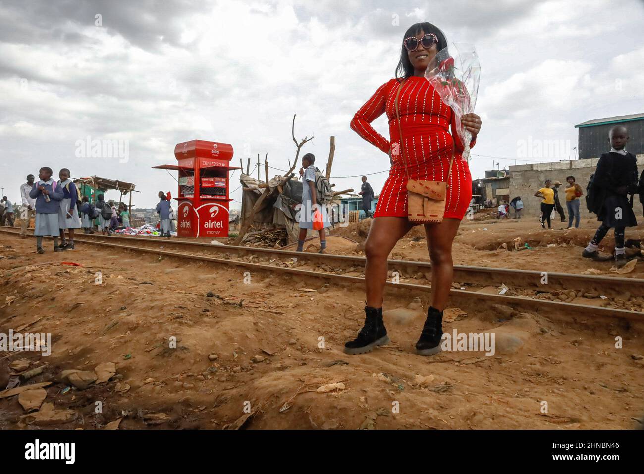 Shariffa Wambui an upcoming socialite well known as Manzi wa Kibera ...