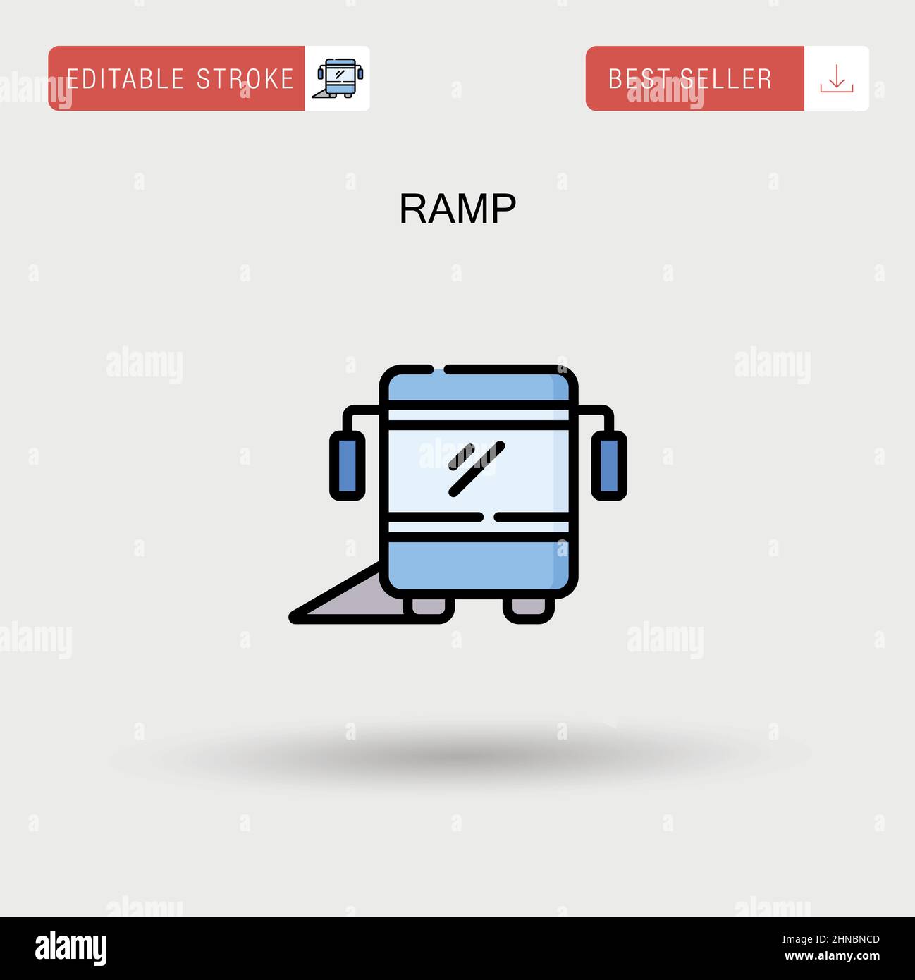 Ramp Simple vector icon Stock Vector Image & Art - Alamy