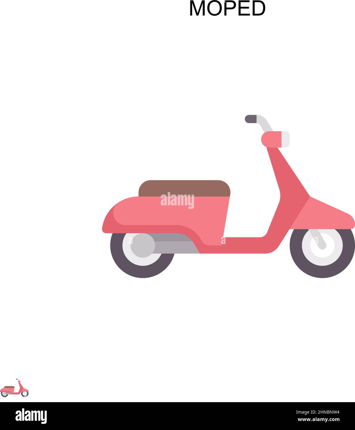 Female motor scooter rider Stock Vector Images - Alamy