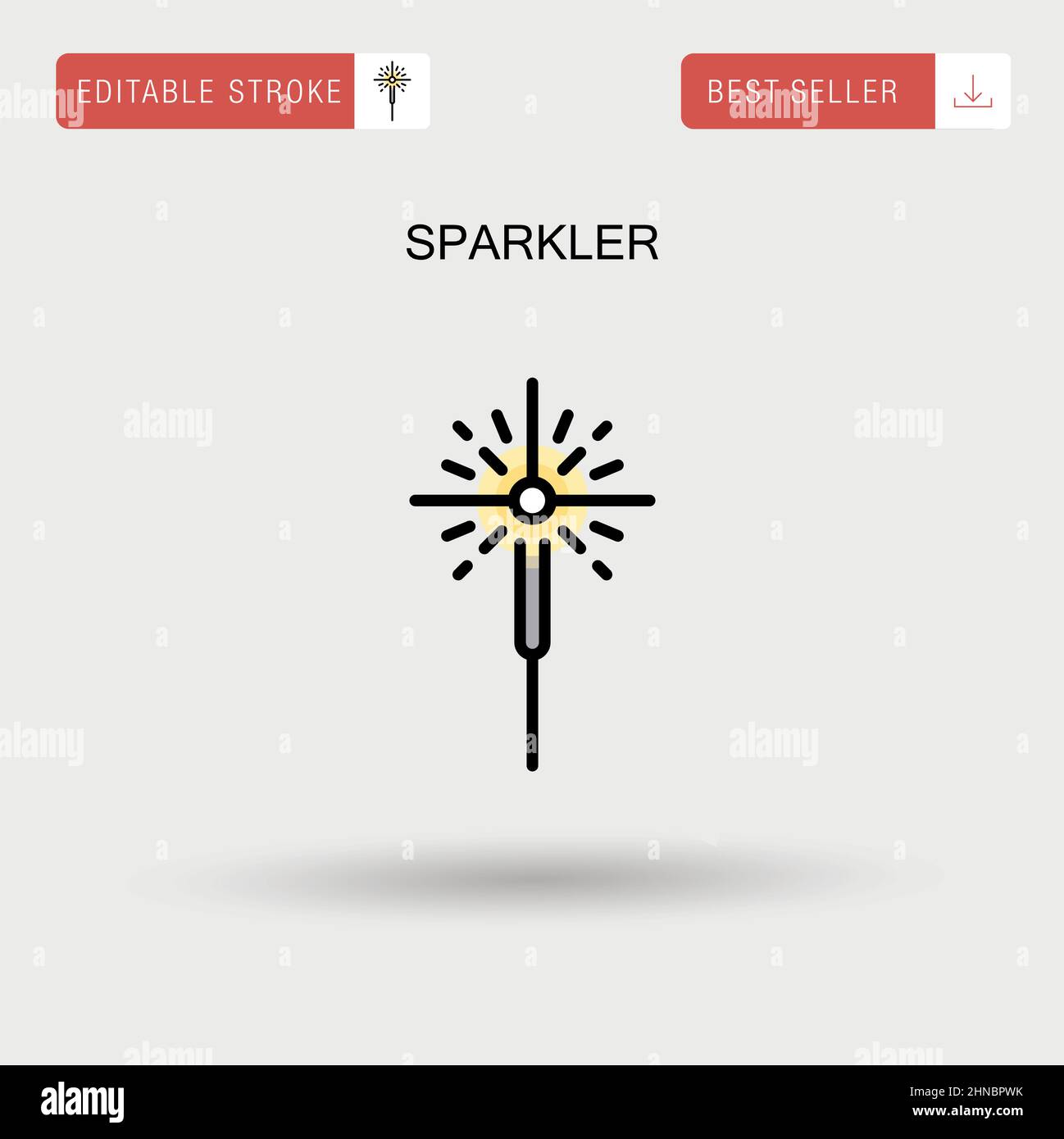 Sparklers dark background Stock Vector Images - Alamy
