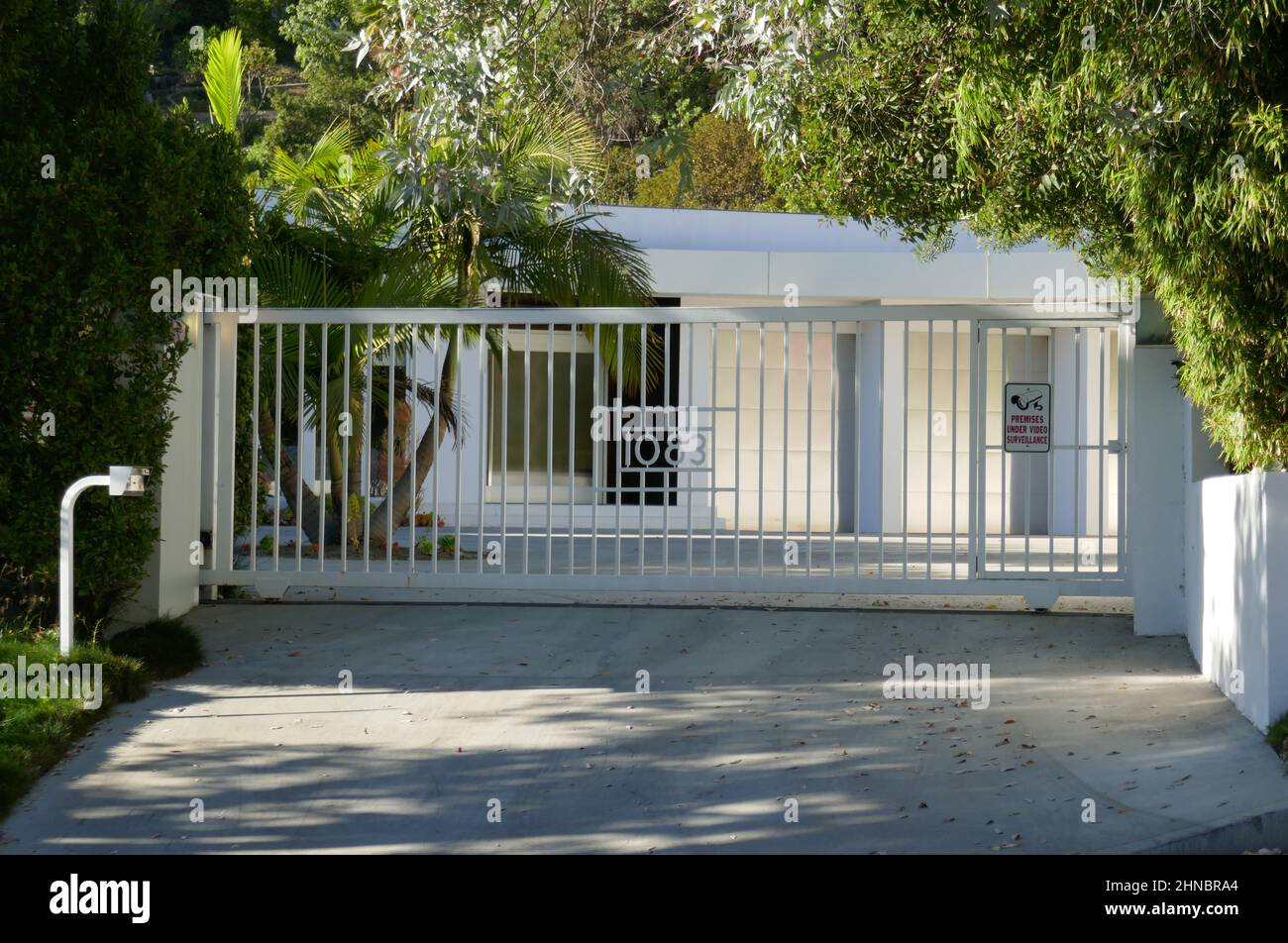 Beverly Hills, California, USA 12th February 2022 Comedian Groucho Marx ...