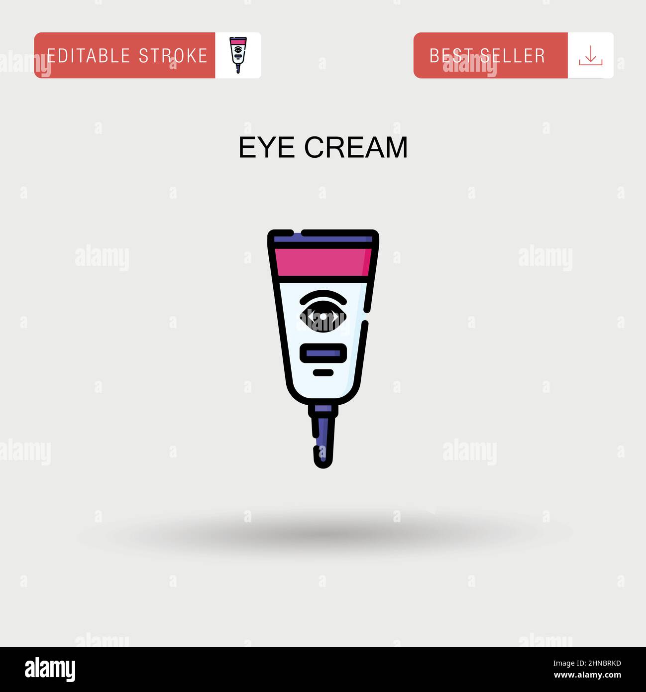 Women applying face cream Stock Vector Images - Alamy