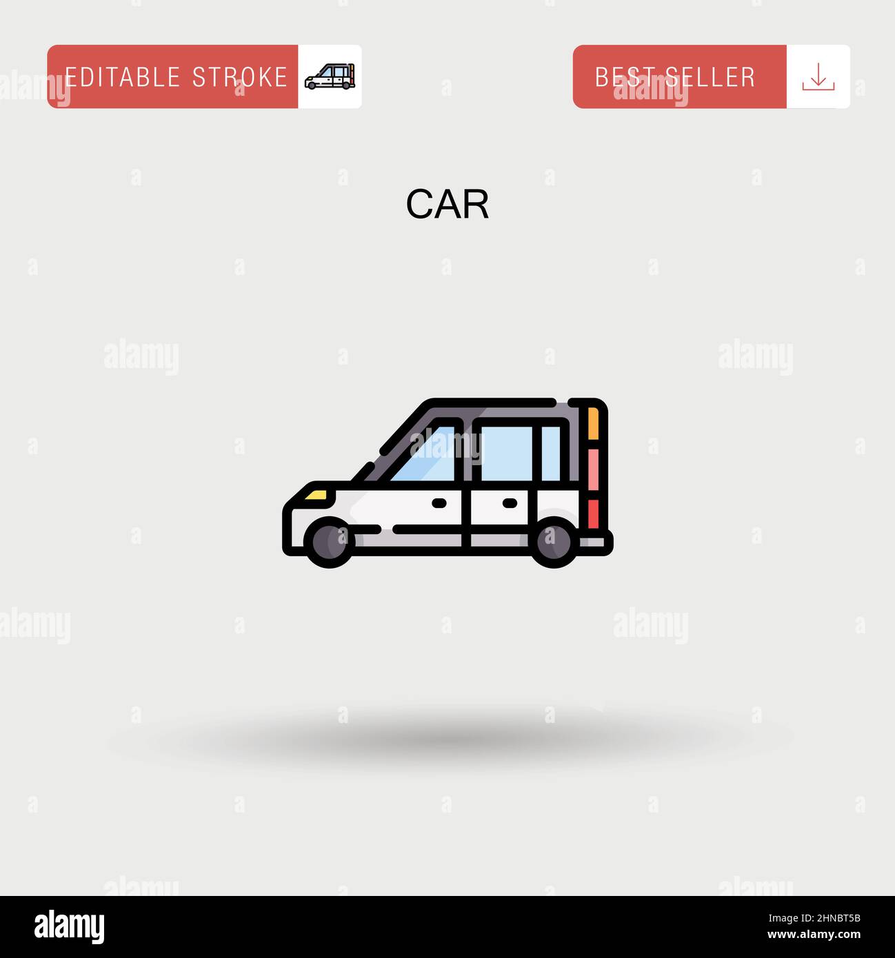 Chrome bumper model Stock Vector Images - Alamy