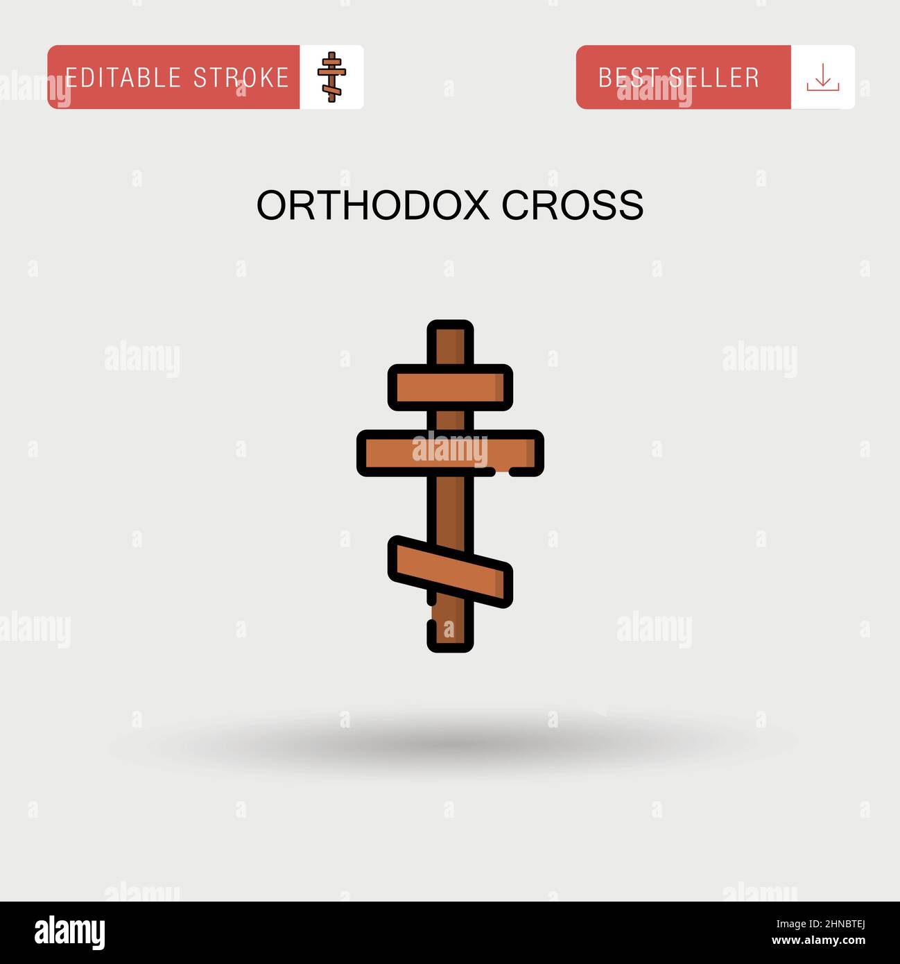 Orthodox cross symbol hi-res stock photography and images - Alamy