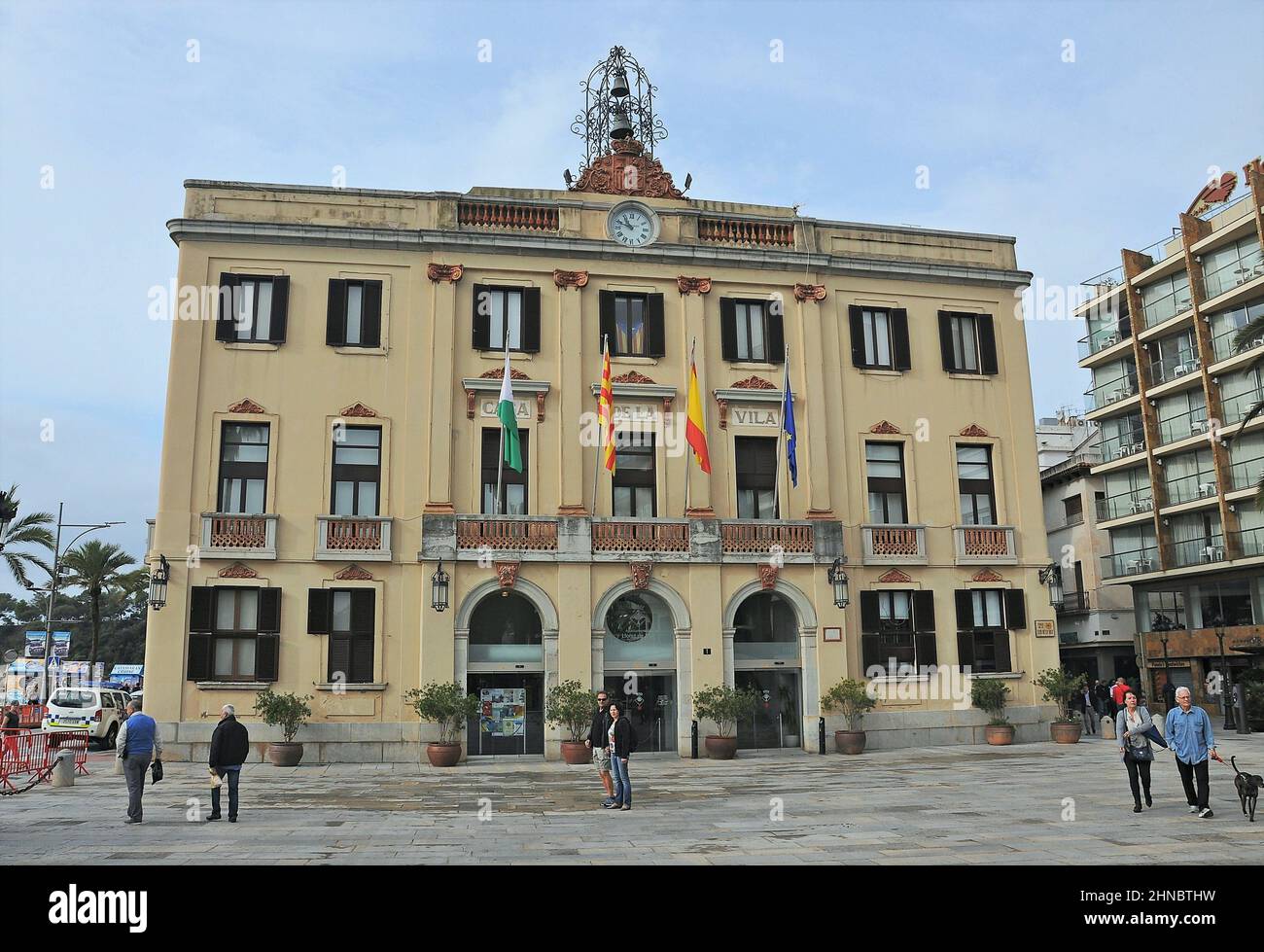 City center lloret de mar hi-res stock photography and images - Alamy