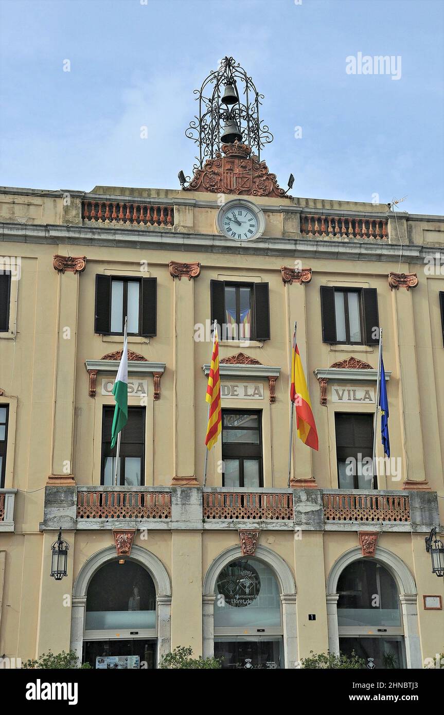 City center lloret de mar hi-res stock photography and images - Alamy