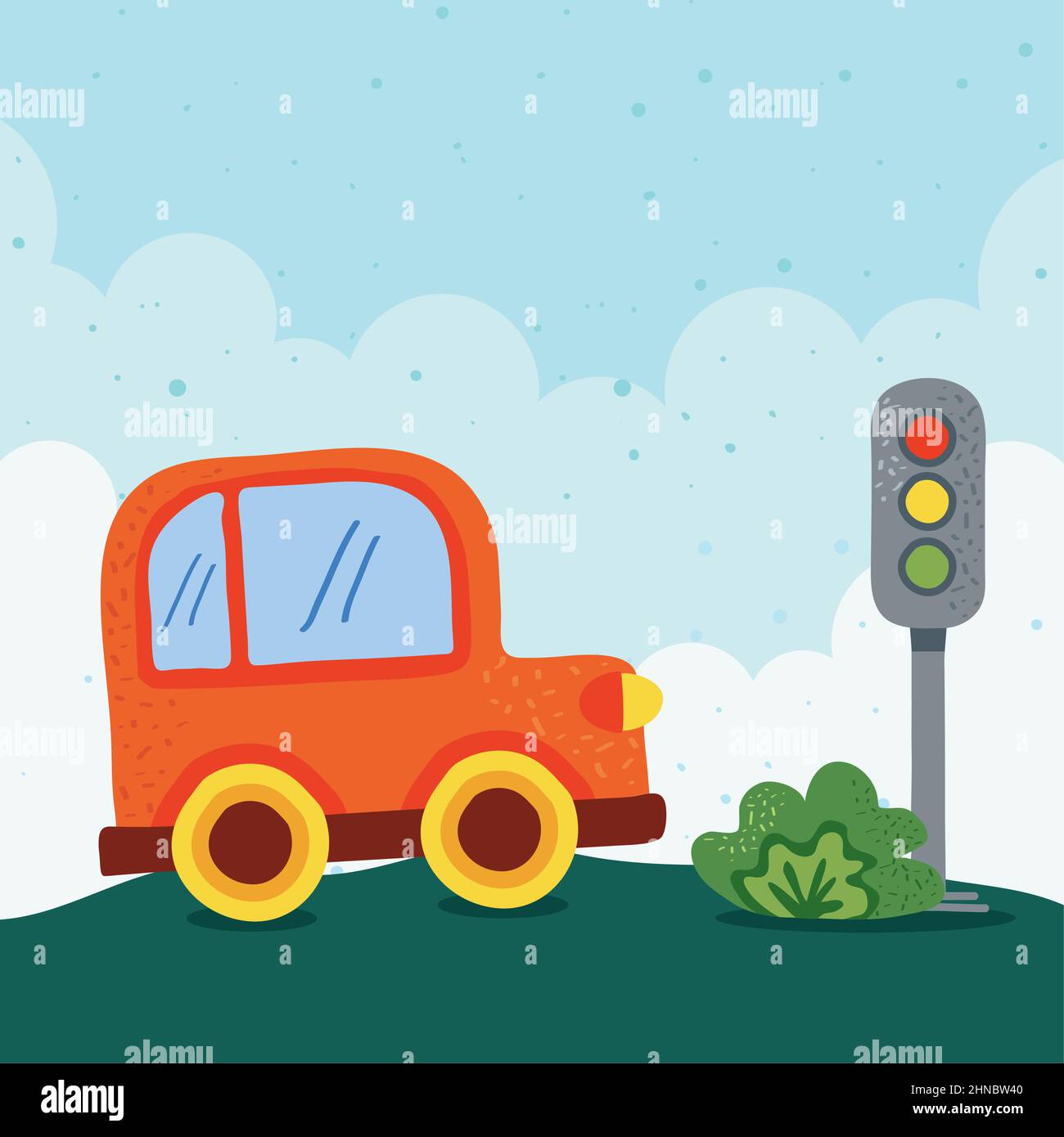 Traffic Cars Clipart