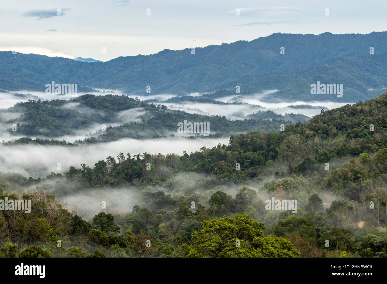 Landscape from road 22 Jalan Tamparuli-Ranau, Tamparuli Tuaran Sabah ...
