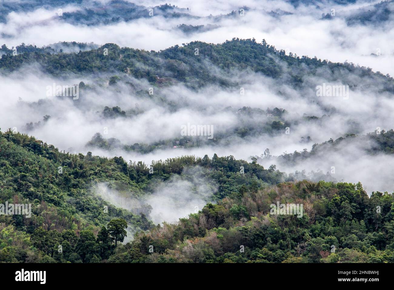 Landscape from road 22 Jalan Tamparuli-Ranau, Tamparuli Tuaran Sabah ...