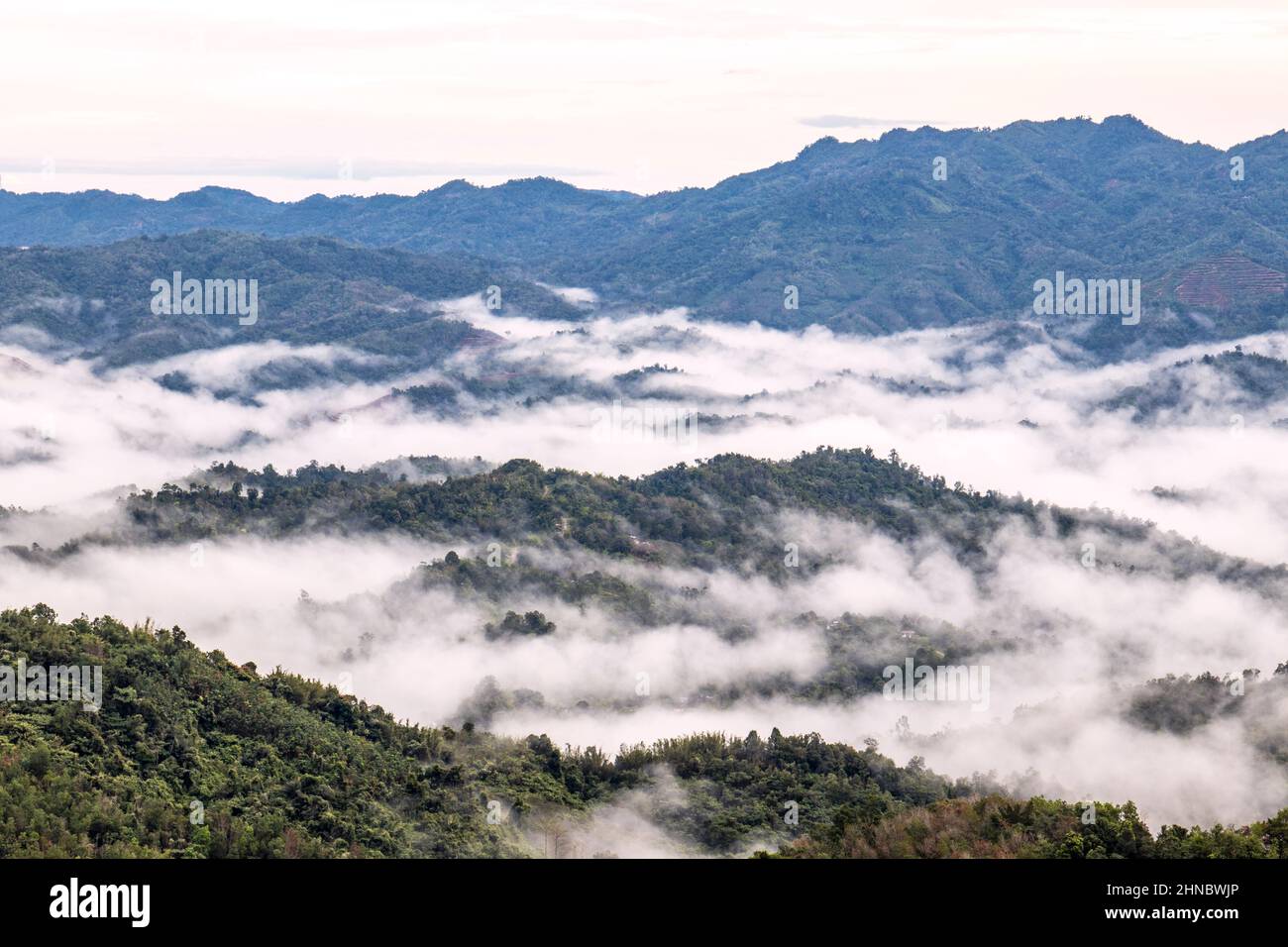 Landscape from road 22 Jalan Tamparuli-Ranau, Tamparuli Tuaran Sabah ...