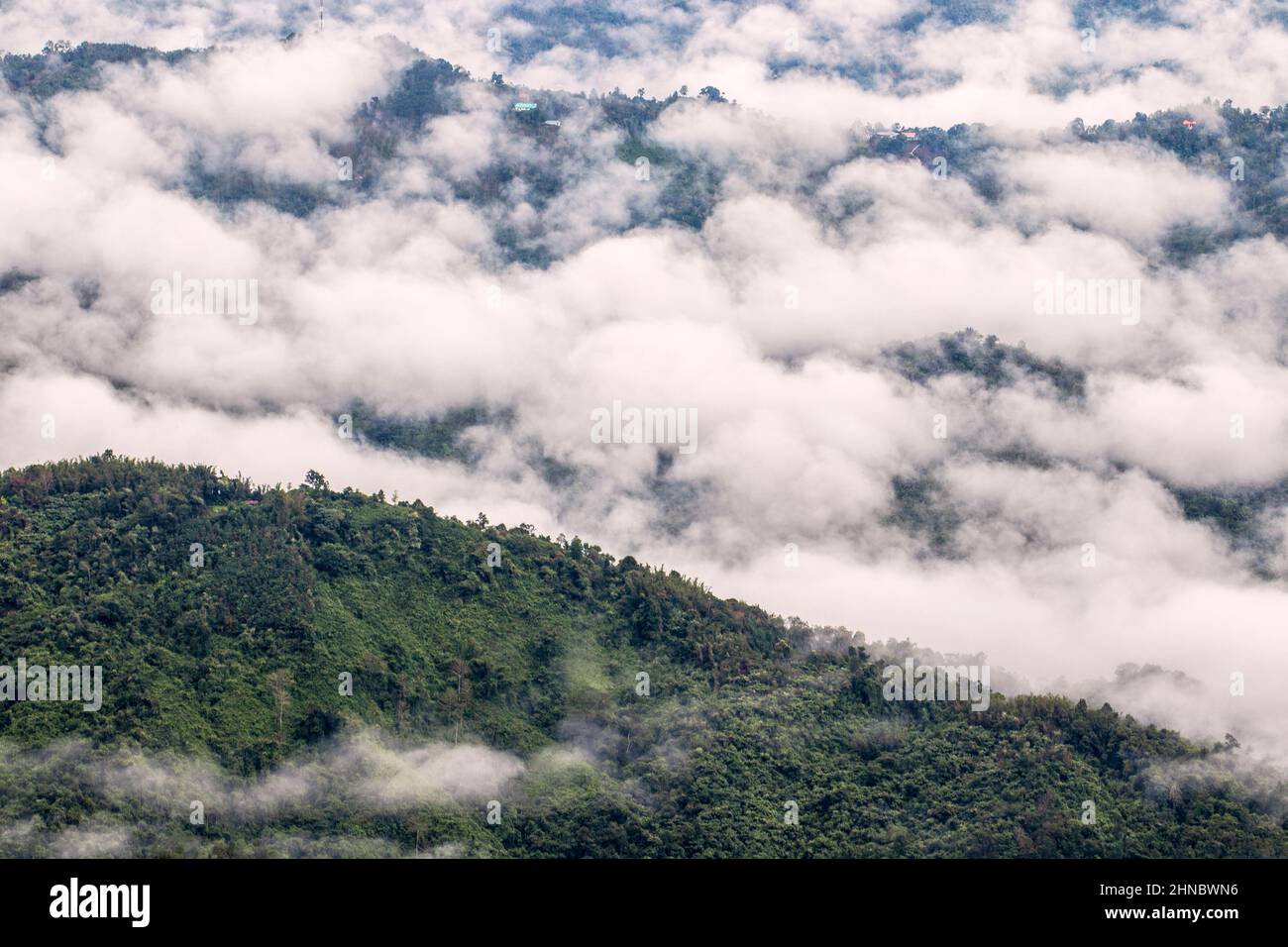 Landscape from road 22 Jalan Tamparuli-Ranau, Tamparuli Tuaran Sabah ...