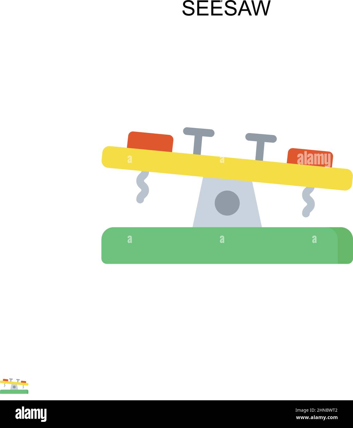 Seesaw Stock Vector Images - Alamy