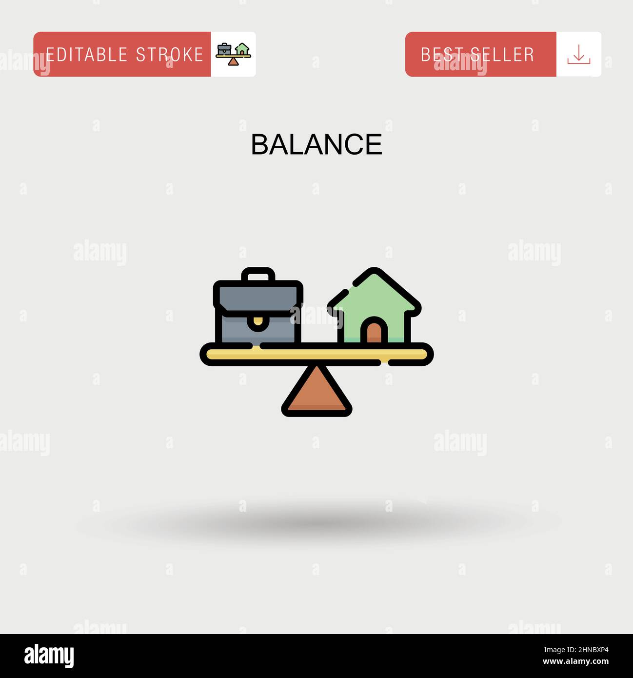 Balance Simple vector icon Stock Vector Image & Art - Alamy