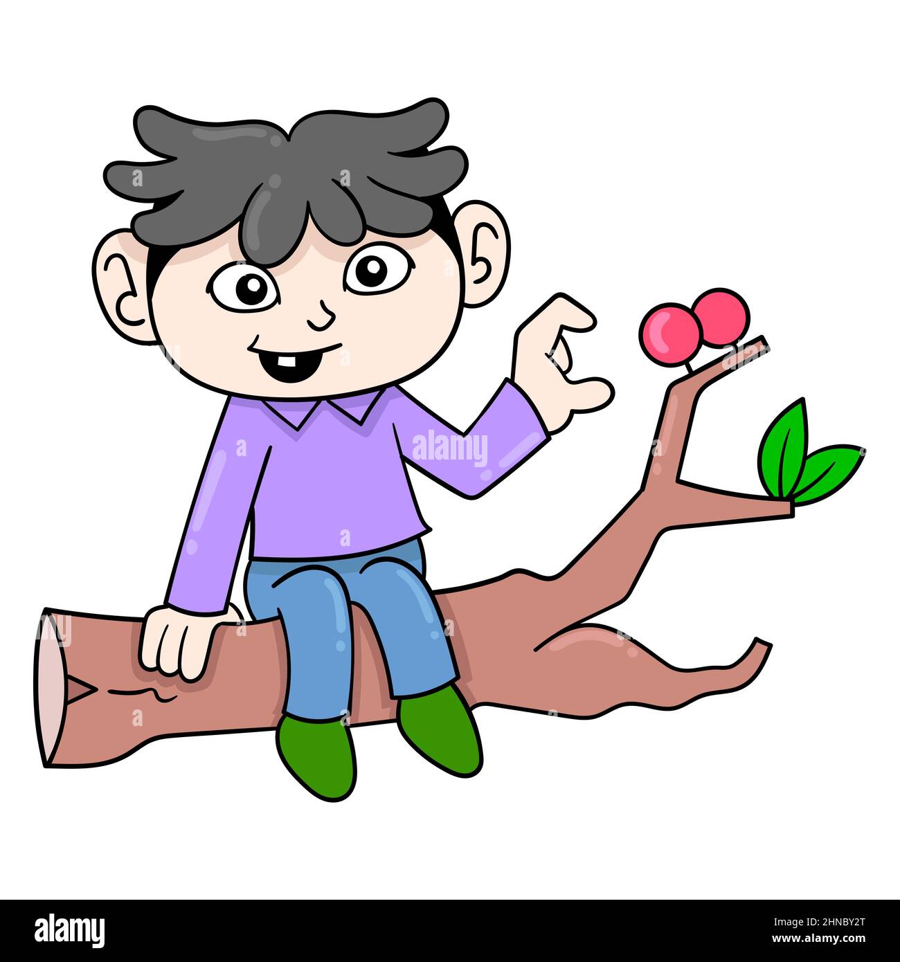 Cartoon berries Cut Out Stock Images & Pictures - Alamy