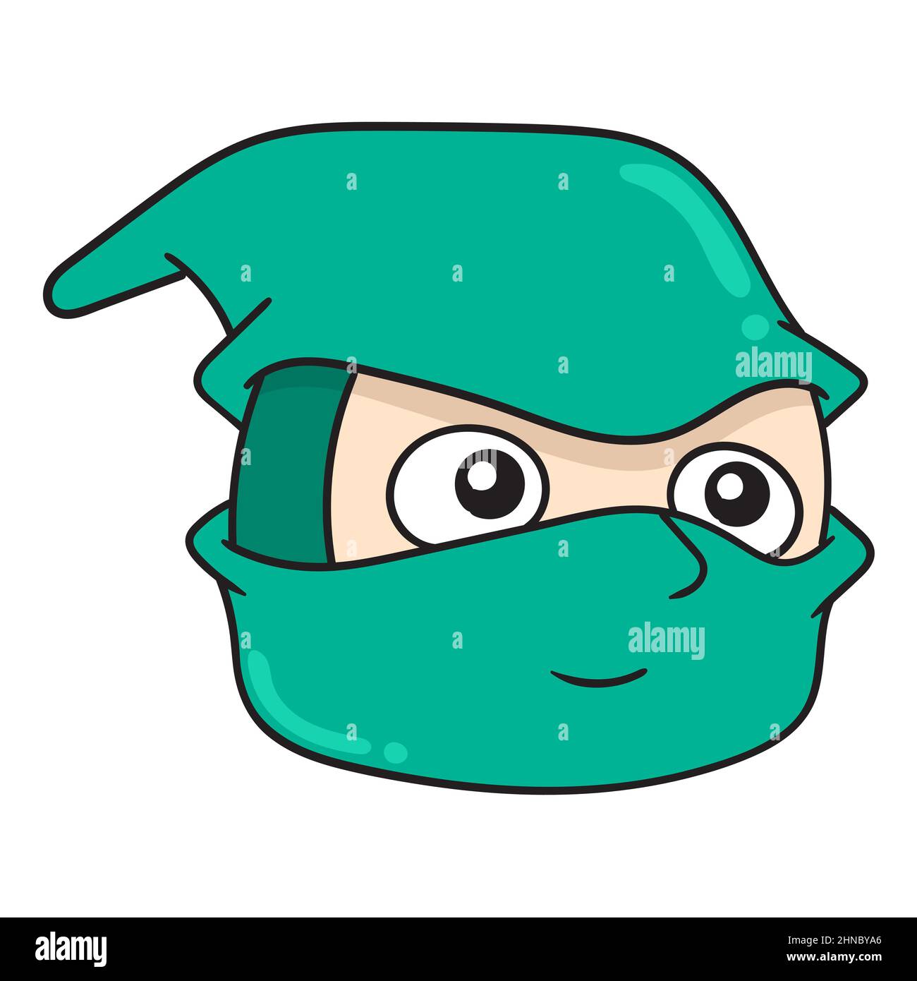 Cartoon Ninja Mask