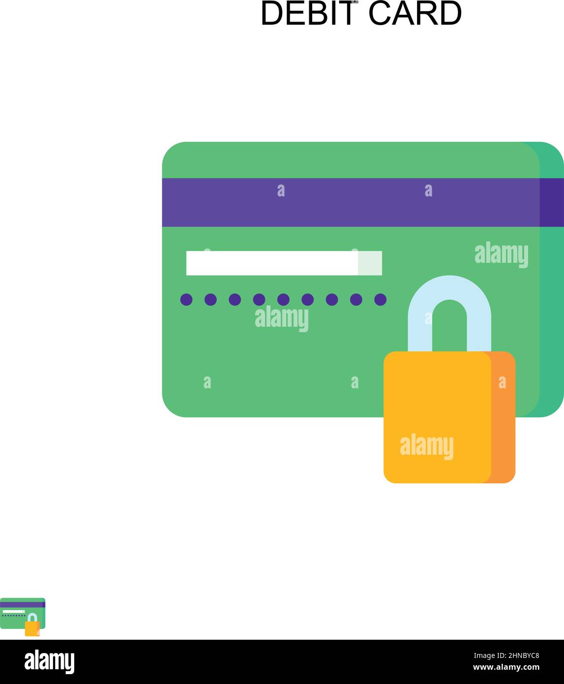 Debit card Stock Vector Images - Alamy