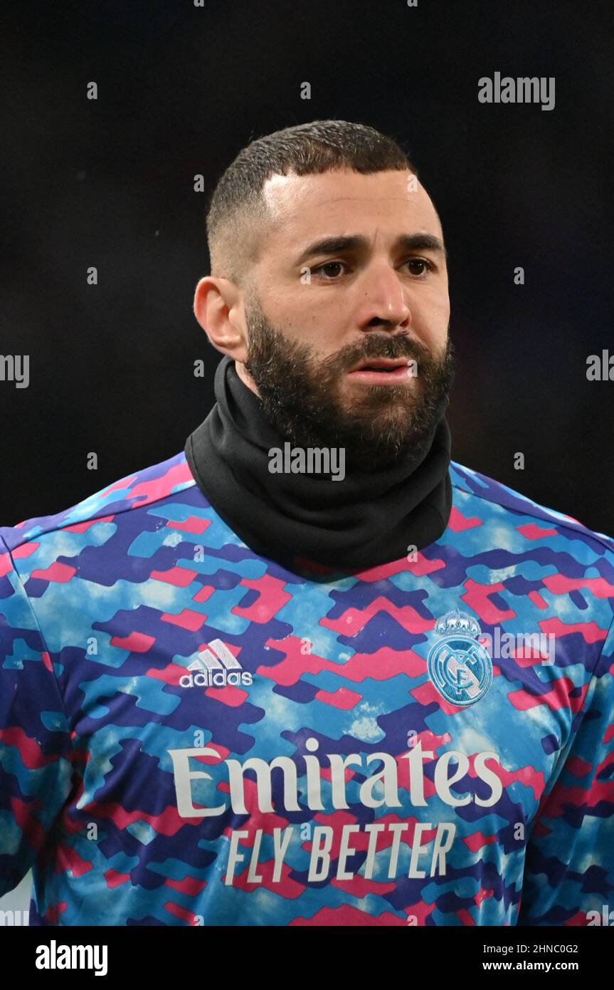 Real madrids french forward karim benzema hi-res stock photography and ...