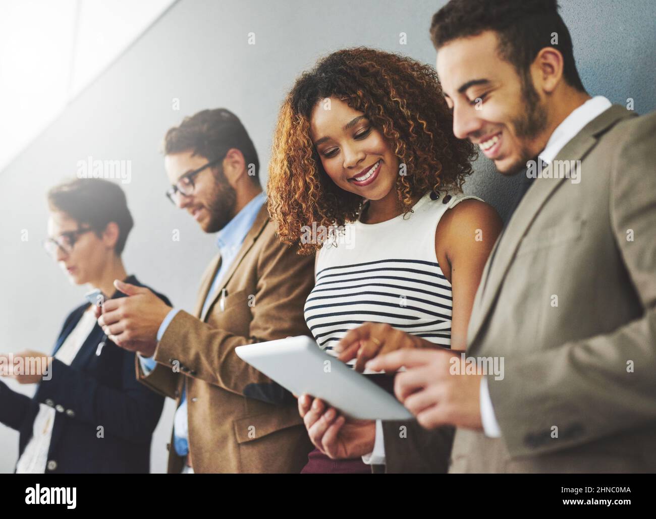 Engaging customers hi-res stock photography and images - Alamy