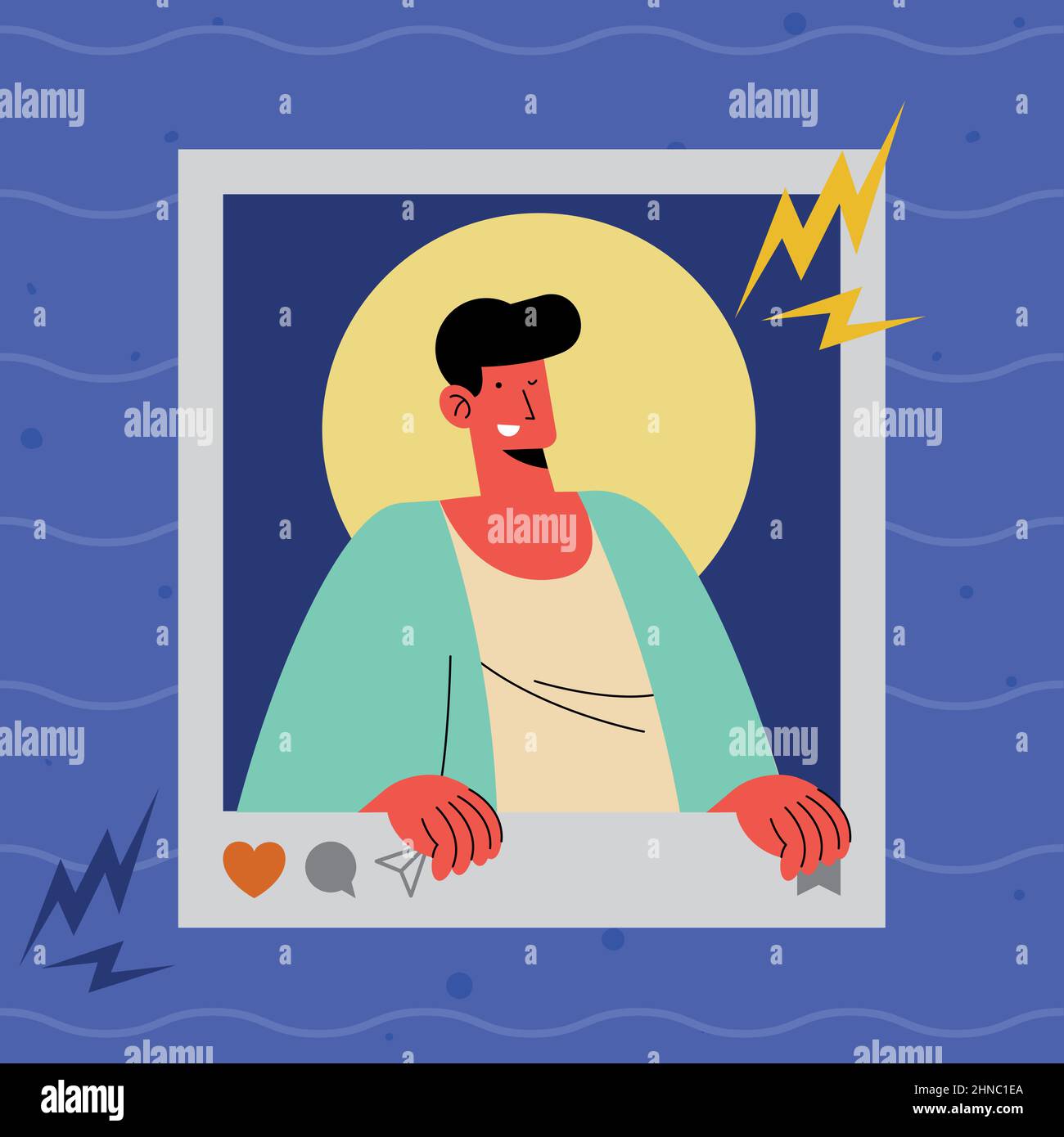 man in profile picture character Stock Vector Image & Art - Alamy