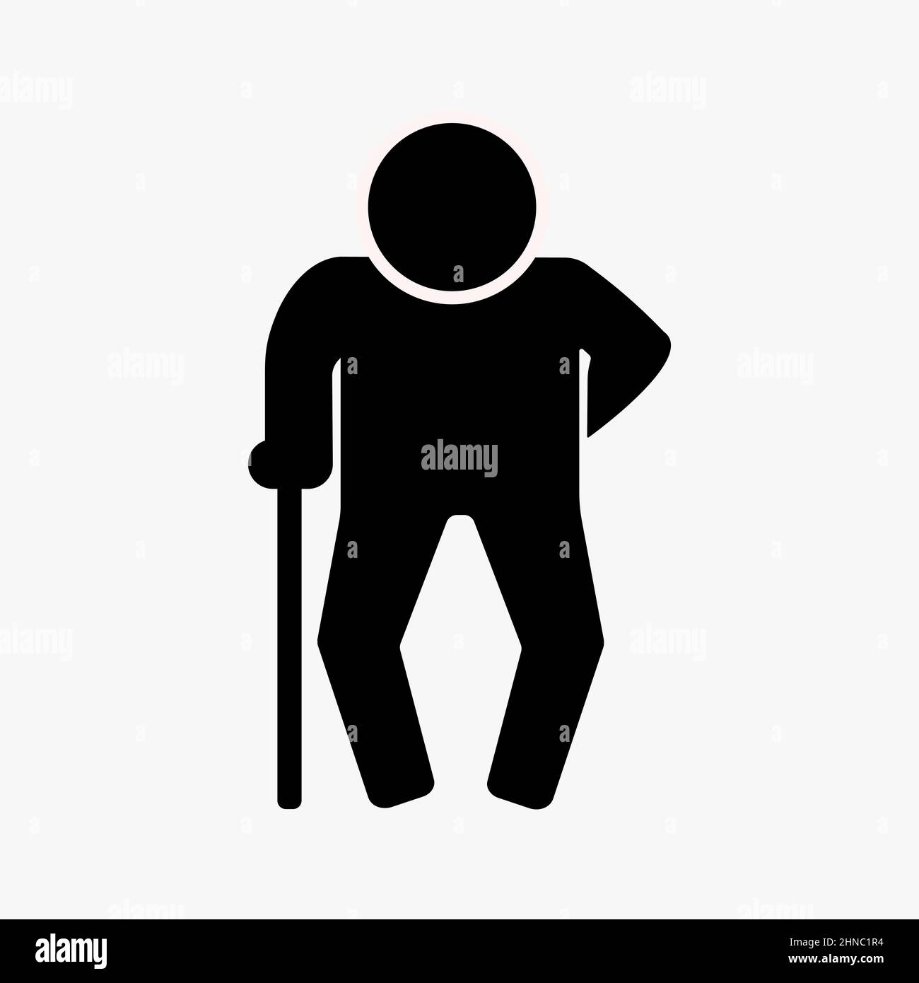 Frail people Stock Vector Images - Alamy