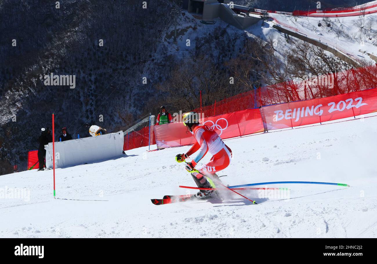 Olympics skiing slalom hi-res stock photography and images - Alamy