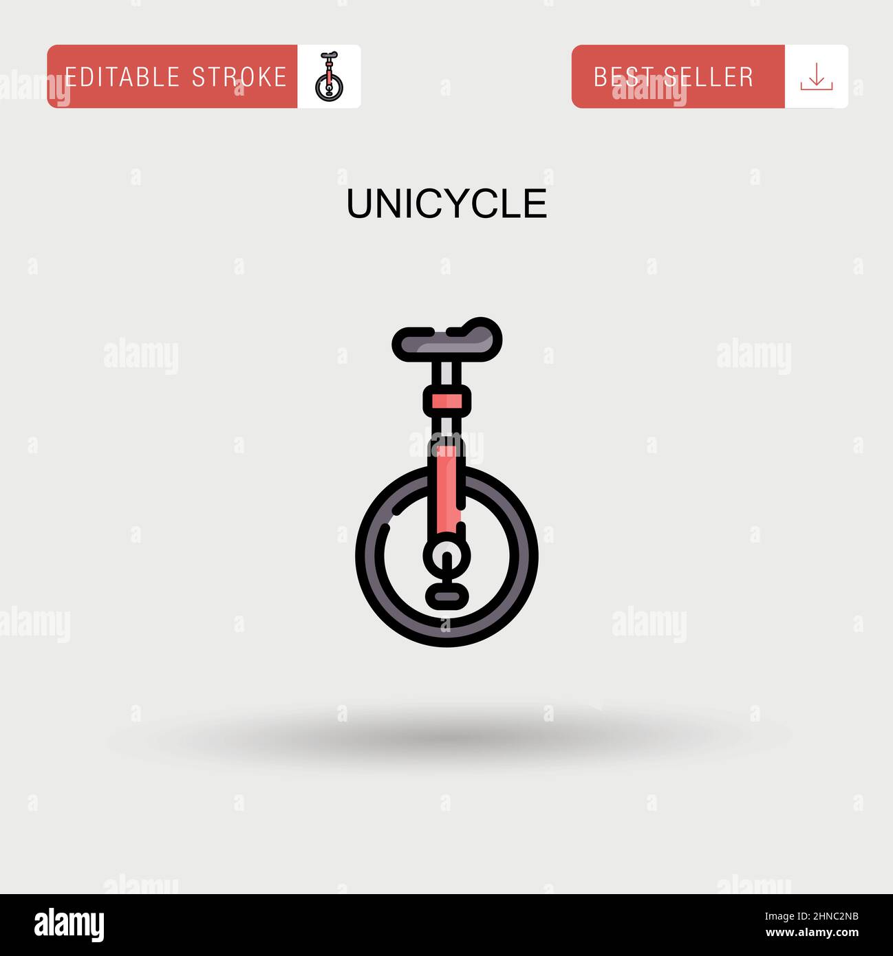 Circus performer unicycle balance hi-res stock photography and images - Alamy