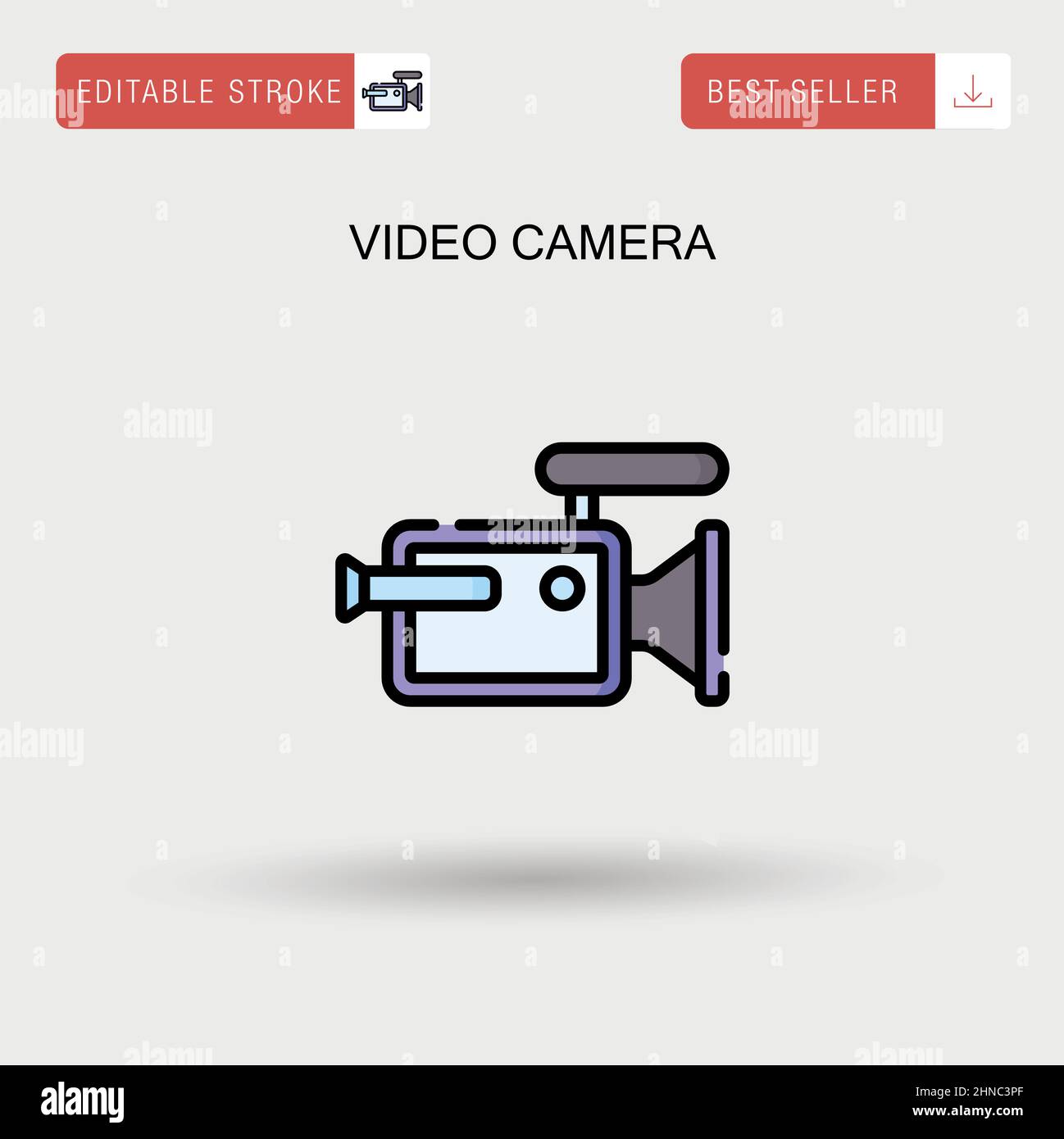 Film camera action Stock Vector Images - Alamy