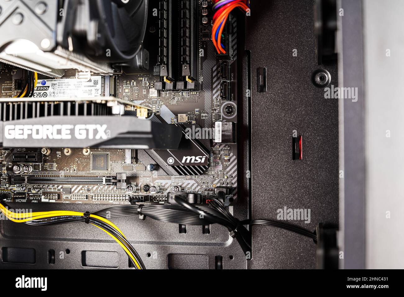 Parts components modern desktop hi-res stock photography and images - Alamy