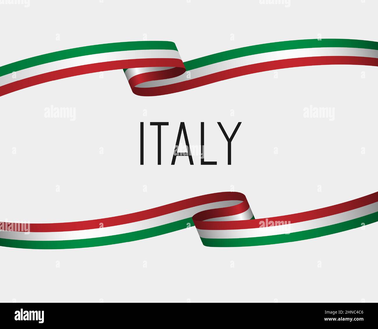 The flag of Italy wavy, poster concept, card, banner, background design ...