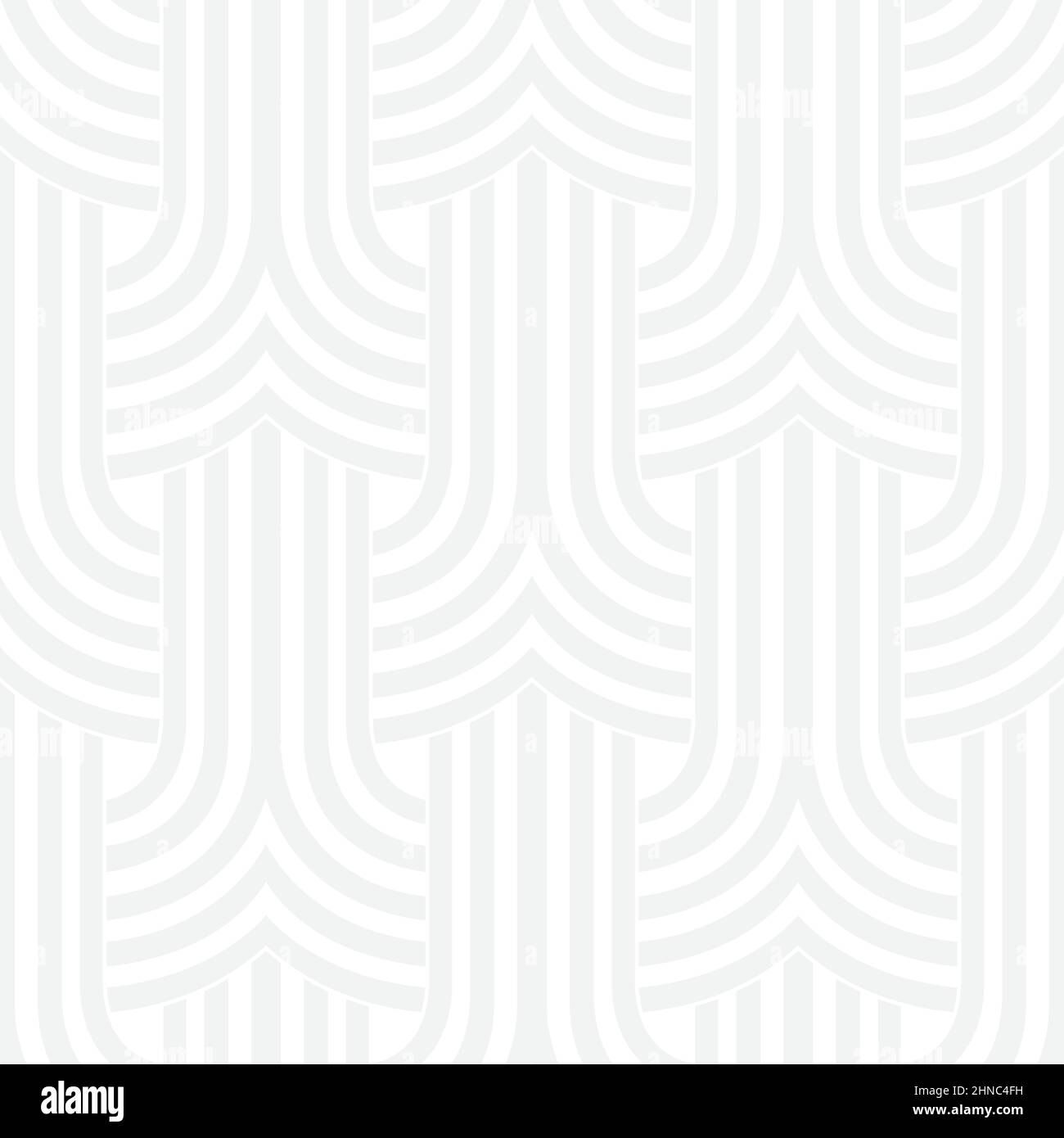 Overlapping Art Deco seamless pattern. Modern abstract subtle texture ...