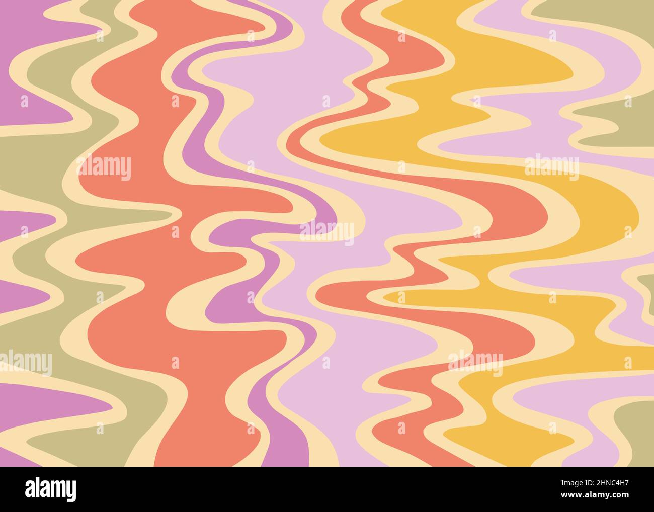 Psychedelic wave abstract background. Vector illustration background ...