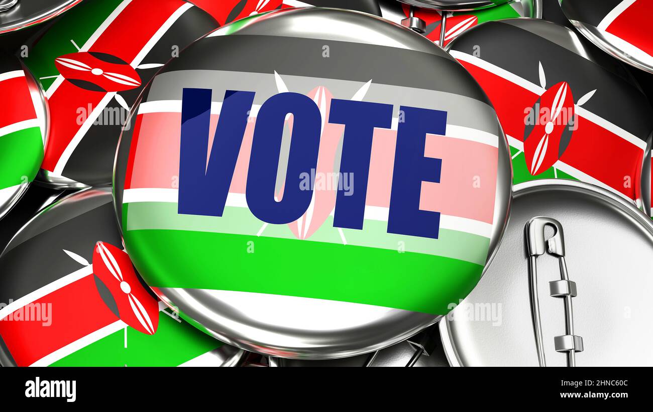 National flag kenya hi-res stock photography and images - Alamy