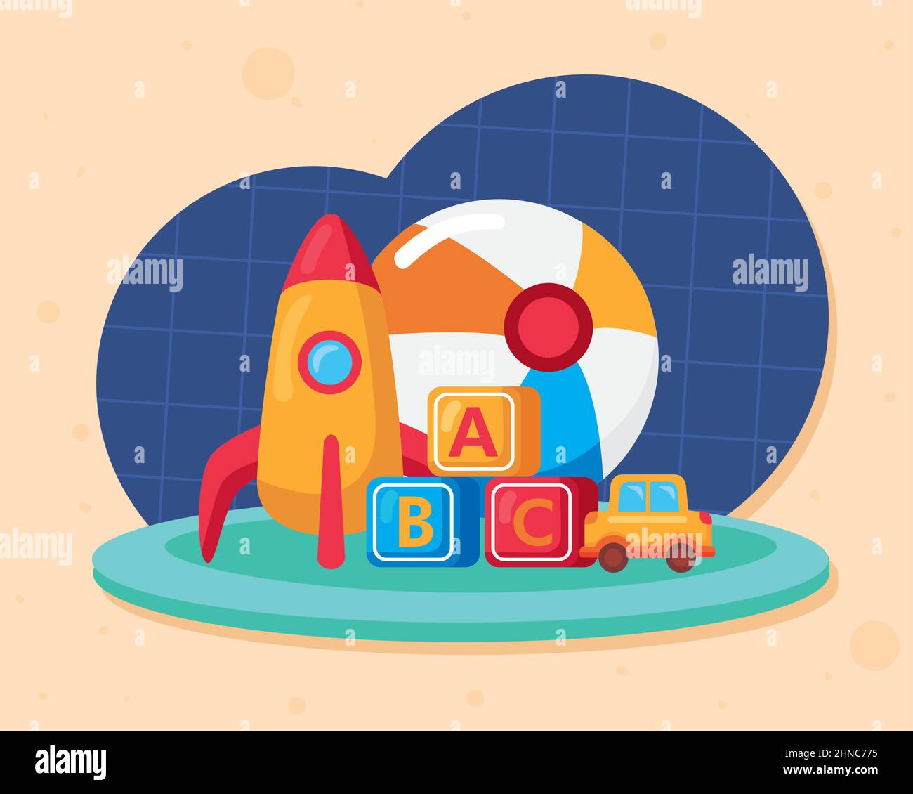 Rocket cart Stock Vector Images - Alamy