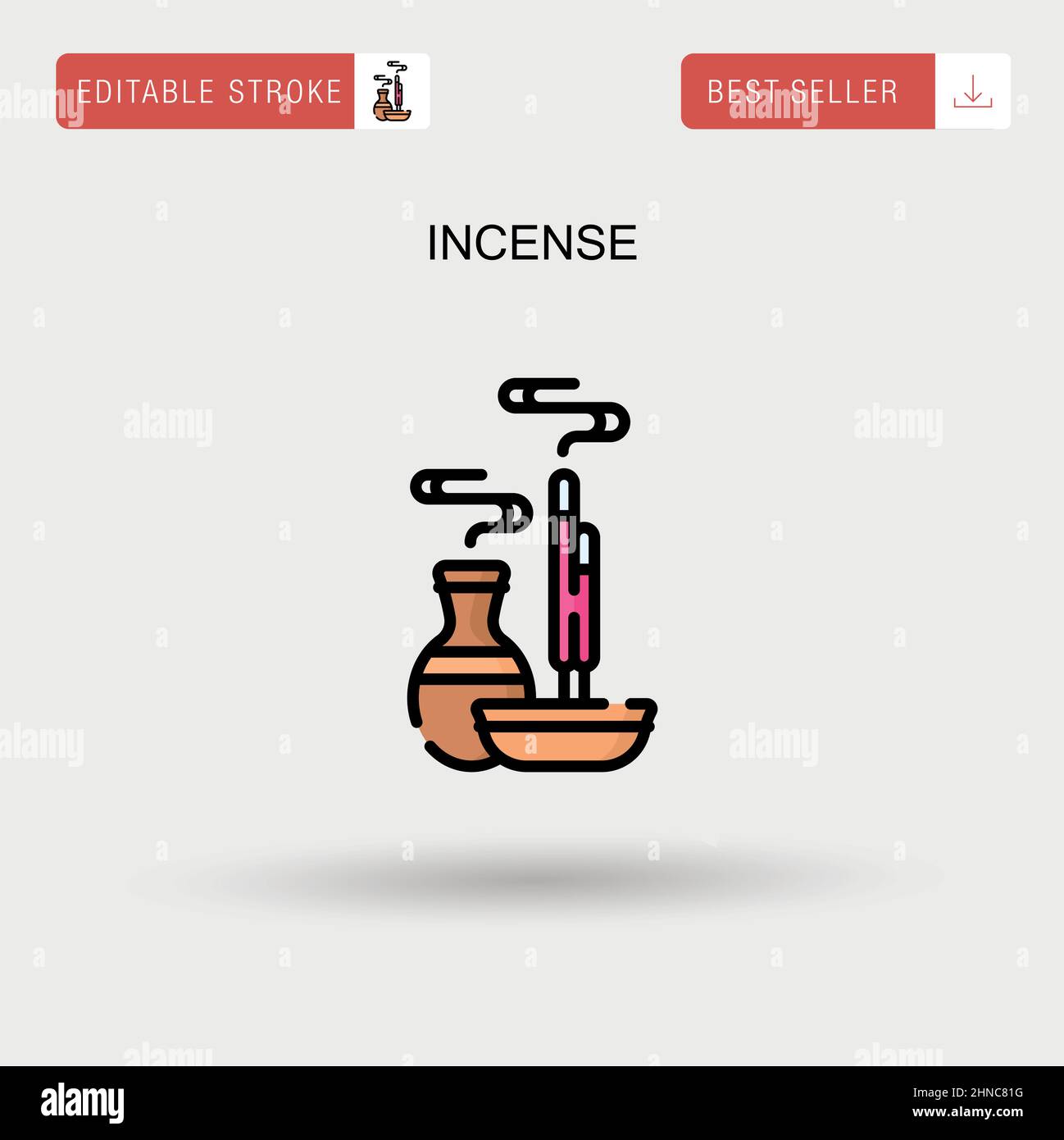 Incense vector hi-res stock photography and images - Alamy
