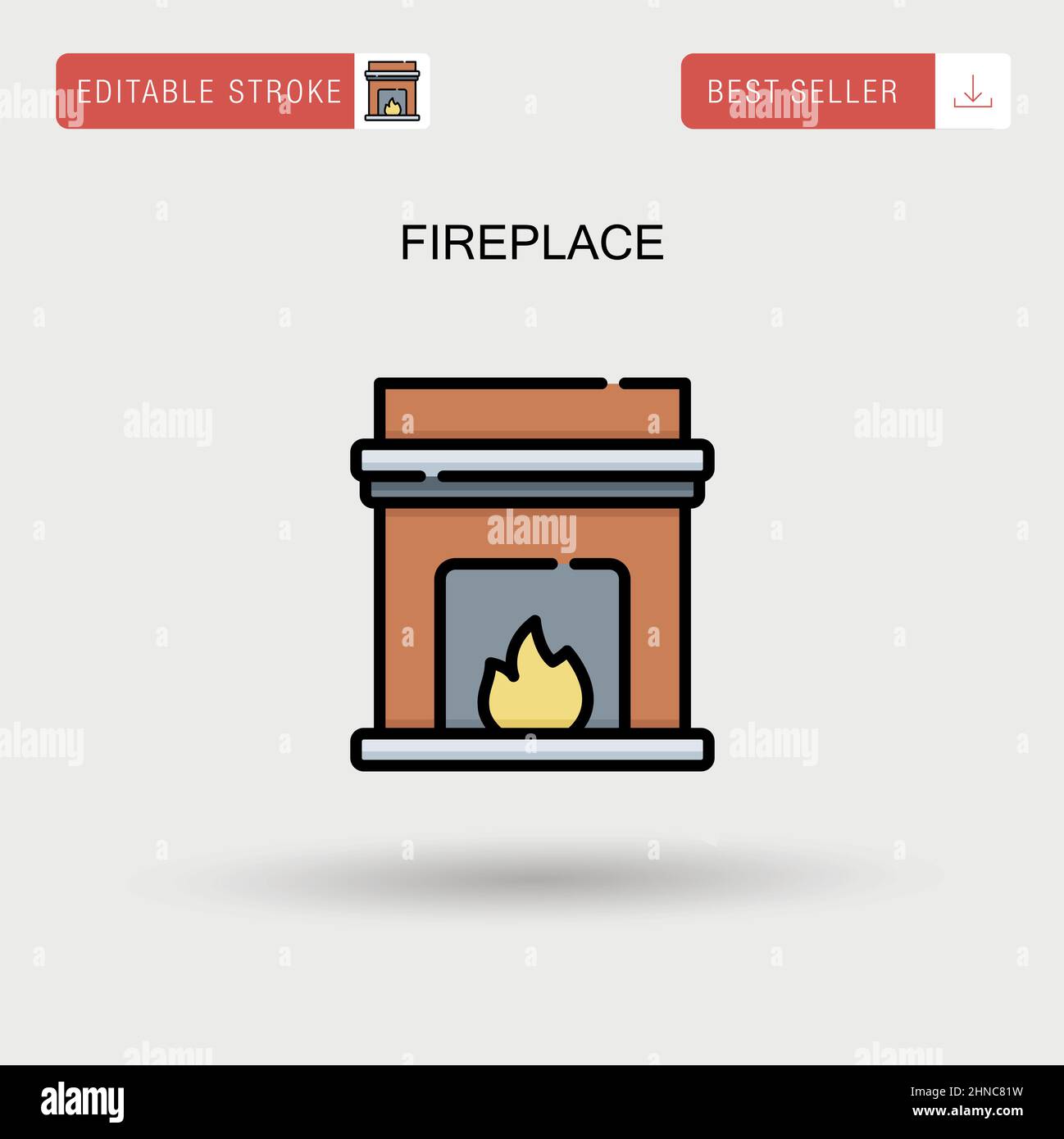 Wall firewood wooden background Stock Vector Images - Alamy