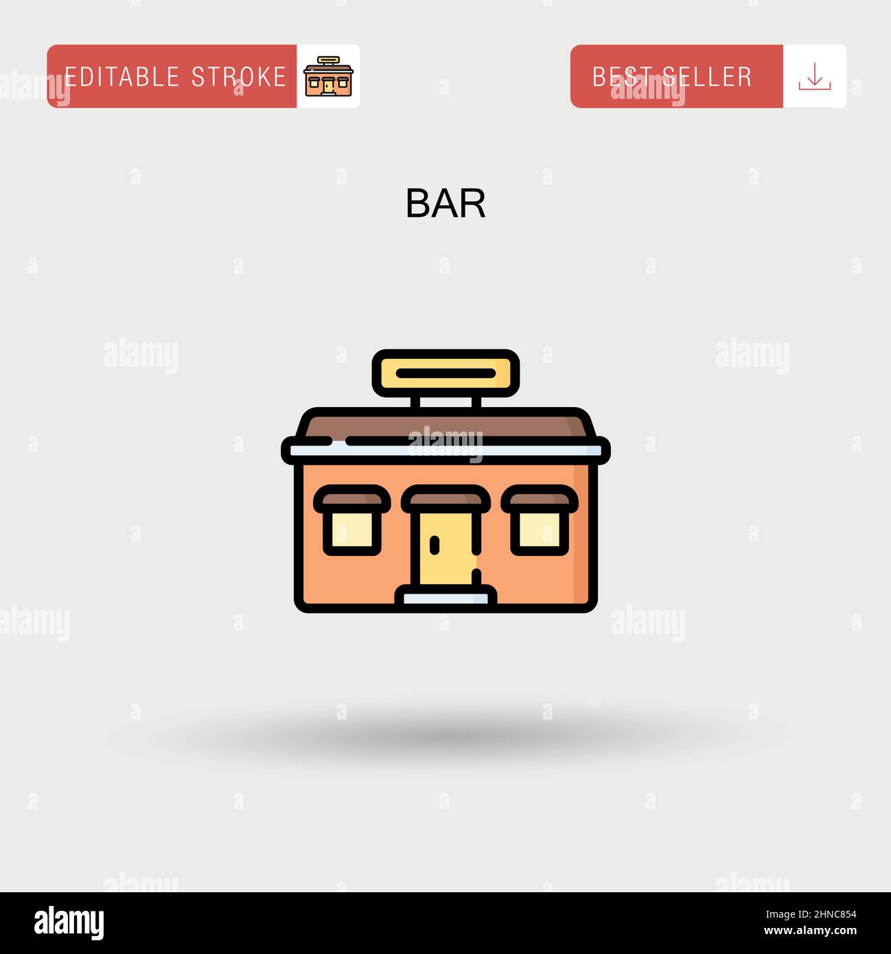 Vintage pub interior Stock Vector Images - Alamy